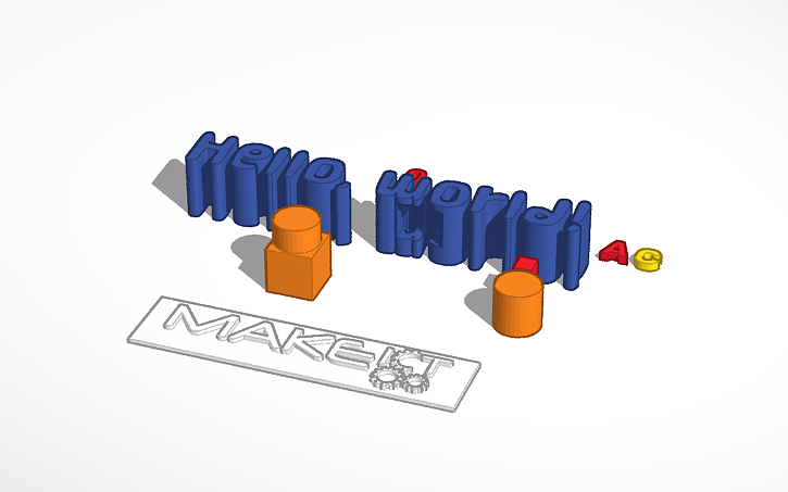 3D design 3d class | Tinkercad