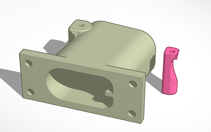 3D design tipx magwell - Tinkercad