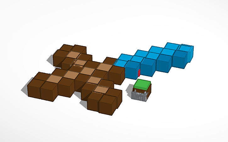 3D design minecraft - Tinkercad
