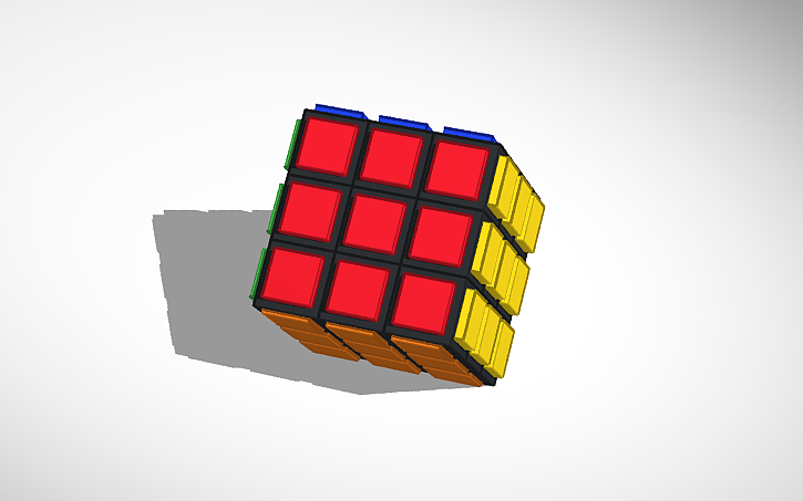 3D design Cubo Rubik | Tinkercad