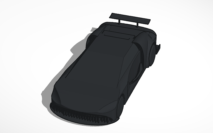3D design Rear engine dream car | Tinkercad