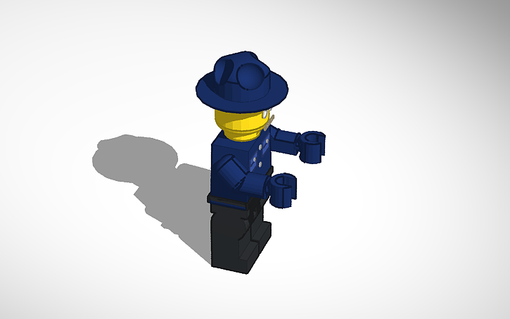 3D design Lego person - Tinkercad
