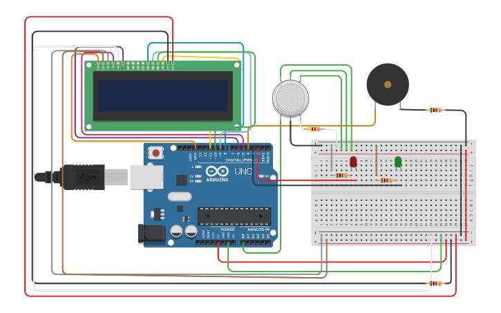 Circuit design dog | Tinkercad