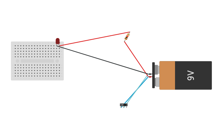 Circuit design basic circuit | Tinkercad