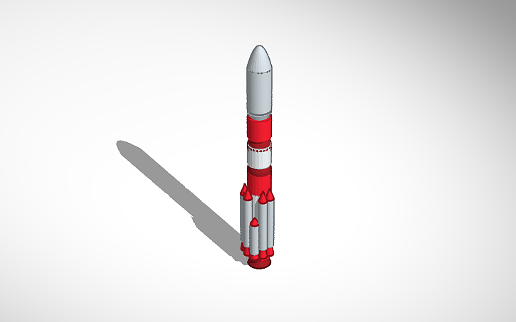 3D design Project Rocket - Tinkercad