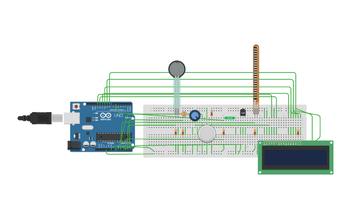 Circuit design whether station - Tinkercad