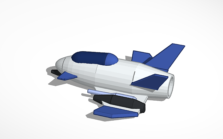 3D design Starblast.io Pulse-Fighter(CTF) | Tinkercad
