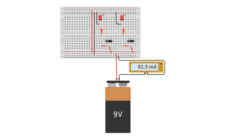 Circuit design Activity 7- Parallel Circuits | Tinkercad