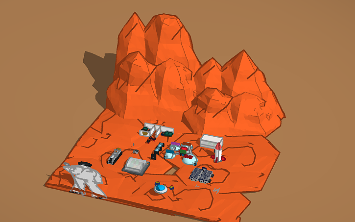 3D design im in mars🙉 - Tinkercad