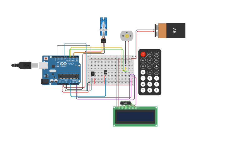 Circuit design Arduino Project - Tinkercad