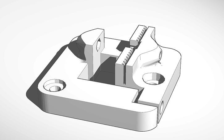 3D design Carriage 2020 V-Slot - Tinkercad