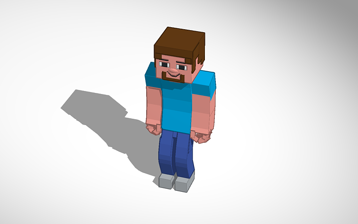 3D design Animation steve - Tinkercad