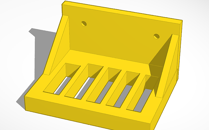 3D design tool holder smal - Tinkercad