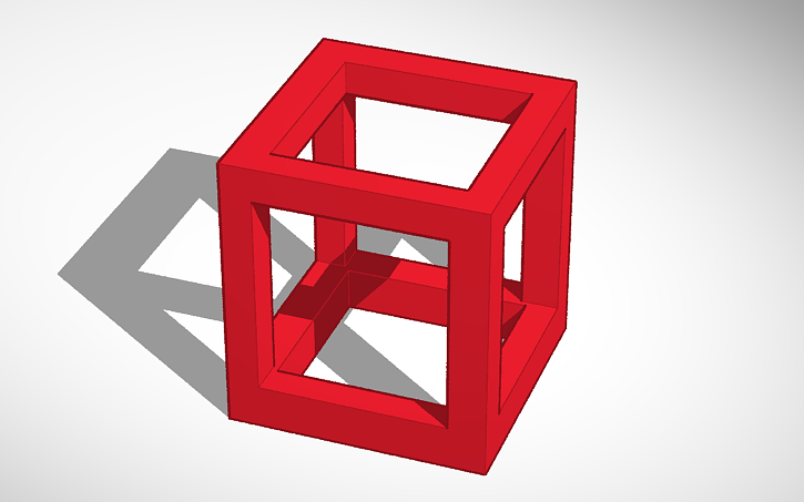 3D design 3D cube | Tinkercad