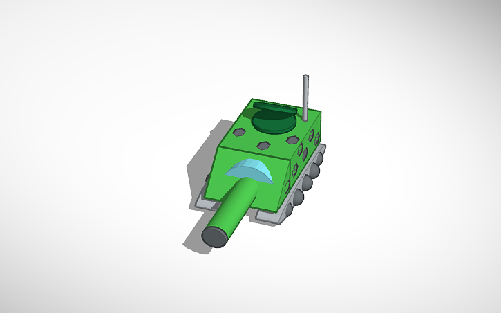 3D design Tanks - Tinkercad