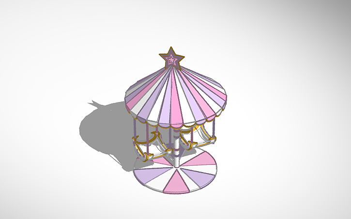 3D design Carousel - Tinkercad