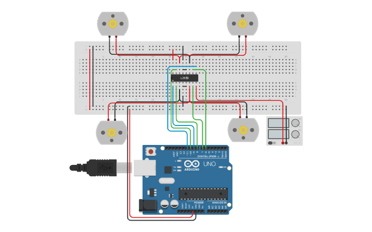 Circuit design lab_3.2_Torlopov - Tinkercad