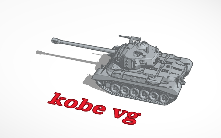 3D design van kobe vg | Tinkercad
