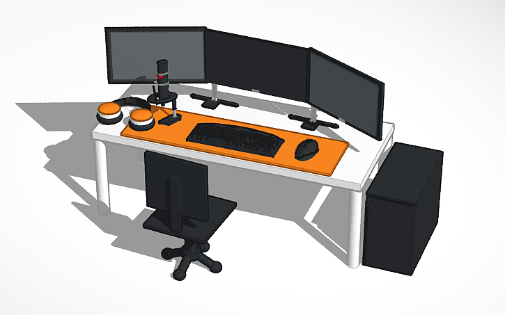 3D design setup - Tinkercad