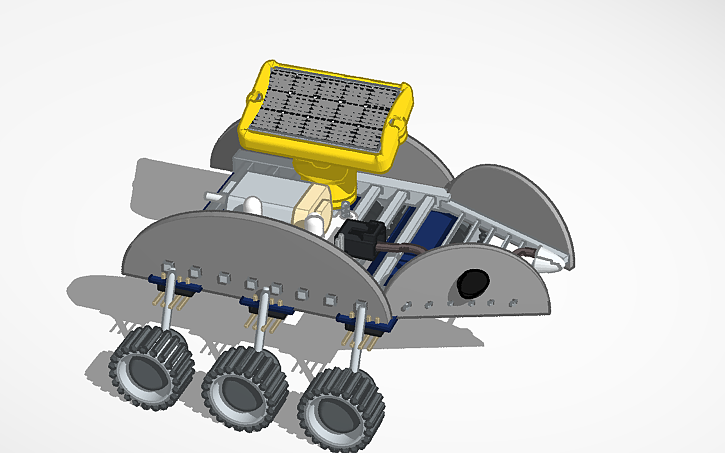 3D design Rover lunar Arturo Rodríguez 5B - Tinkercad