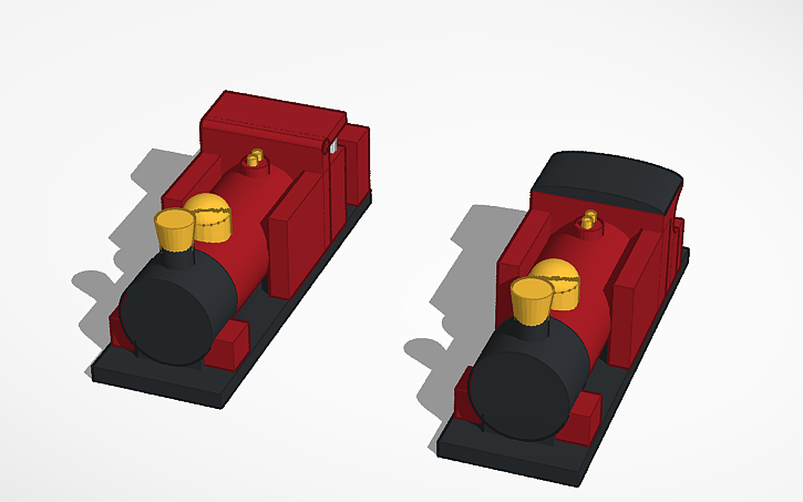 3D design TWR Wellsworth & Suddery Railway Number 3 - Tinkercad