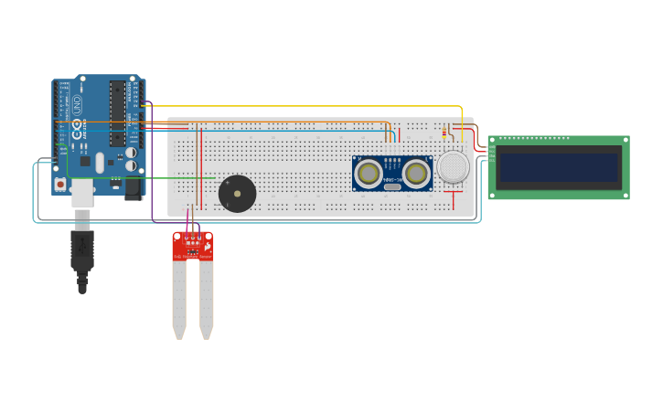 Circuit design PROYECTO 2 - Grupo 4 - Tinkercad