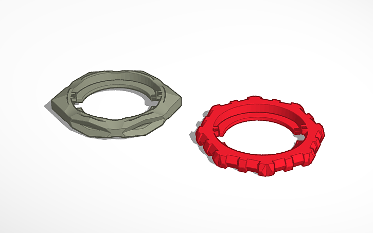 3D design Beyblade Burst Frame Pack #2 | Tinkercad