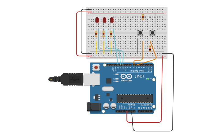 Circuit design Marlon Analuiza | Tinkercad