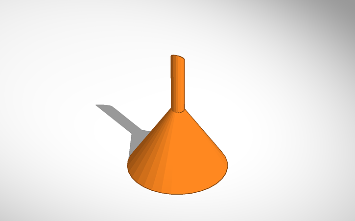 3D design Filter Funnel | Tinkercad