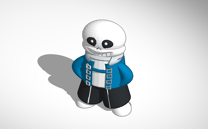 3D design Sans Undertale | Tinkercad