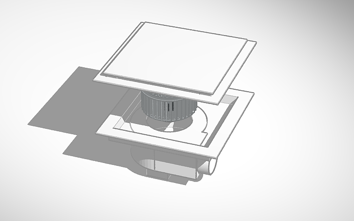 3d Design Exhaust Fan Tinkercad