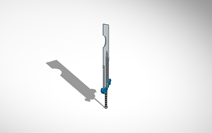 3D design DAYLIGHT SWORD - Tinkercad