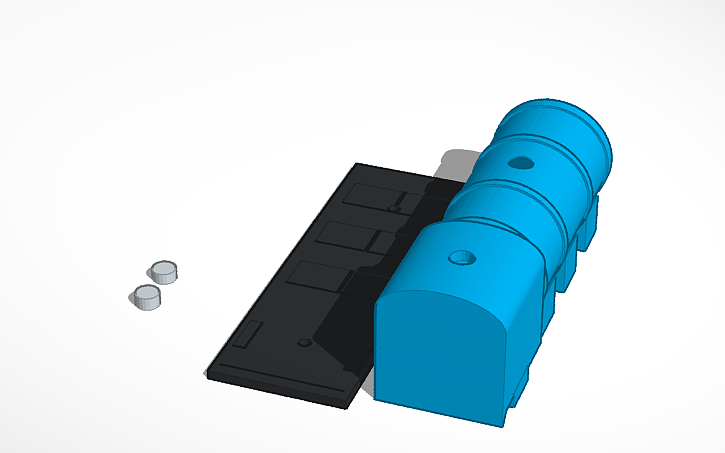 3D design O Gauge Oil Tender - Tinkercad