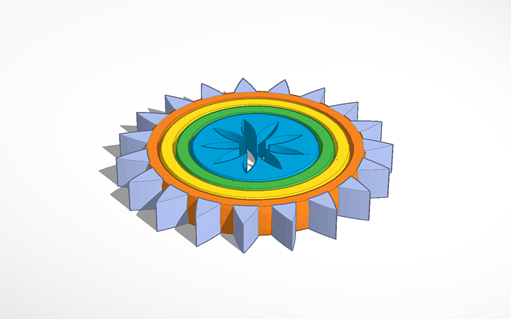 3D design Math Gyro Lawrence - Tinkercad