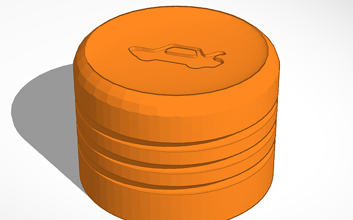 3D design Porsche 928 rear hatch knob | Tinkercad