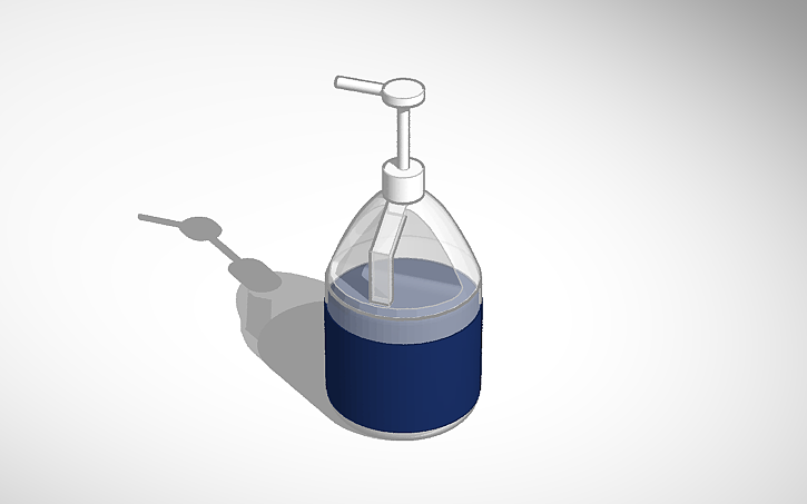 3D design Hand Sanitizer Jug | Tinkercad
