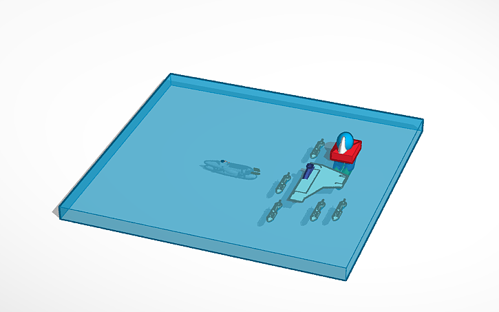 3D design submarine a+ | Tinkercad