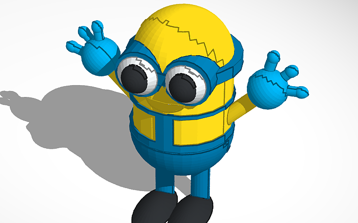 3D design minion | Tinkercad
