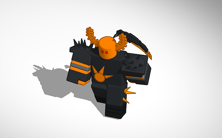 3D design TDS Molten boss (Tower Defense Simulator) - Tinkercad
