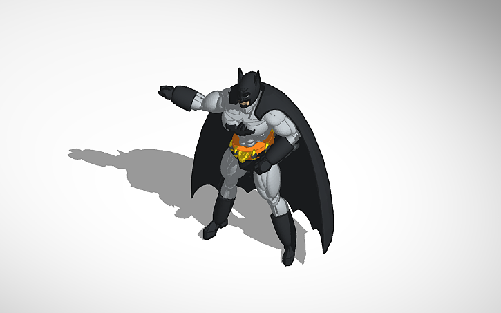 3D design Copy of superman vs batman - Tinkercad