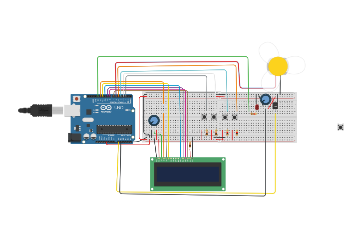 Circuit design Practica 3 SE - Tinkercad