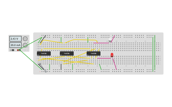 Circuit Design Encoder Tinkercad