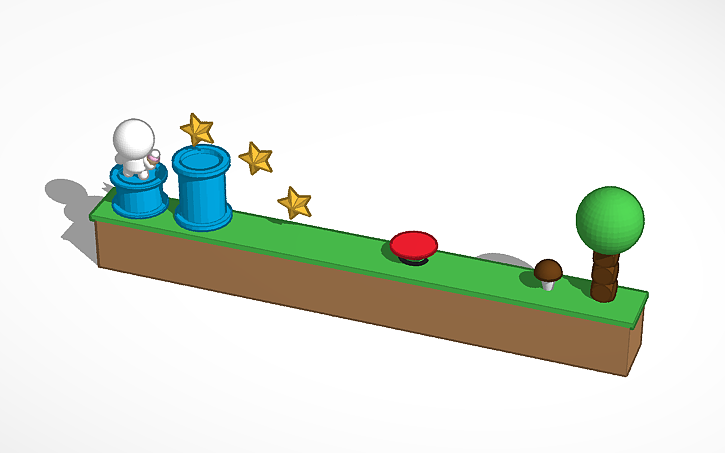 3D design Mario | Tinkercad