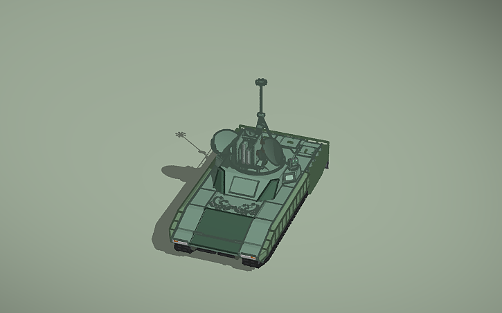 3D design ZTZ-101 Electronic Warfare System 83N1E - Tinkercad