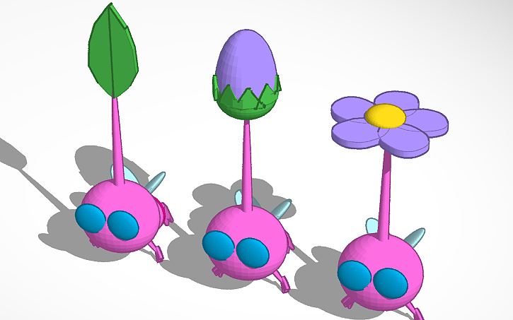 3D design Winged Pikmin (Pikmin) - Tinkercad
