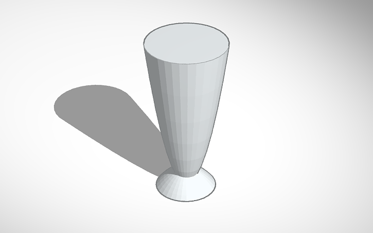 3D design Vase - Tinkercad