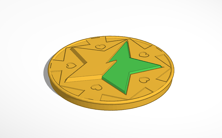 3D design ludo and star wand combine | Tinkercad
