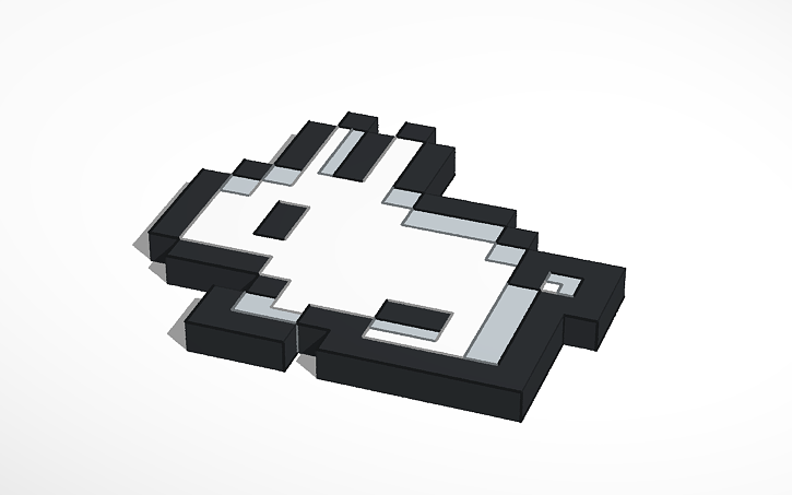 3D design Terraria bunny - Tinkercad