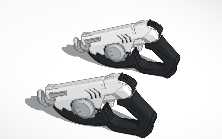 3D design my own tracer guns. - Tinkercad