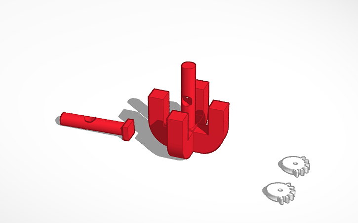 3D design Grapple hook - Tinkercad